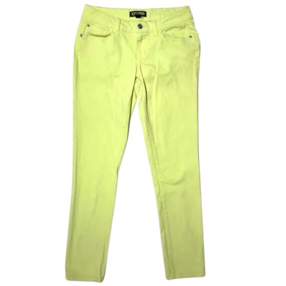 XXI Premium Denim | Jeans | Xxi Premium Denim Light Yellow Denim Skinny ...
